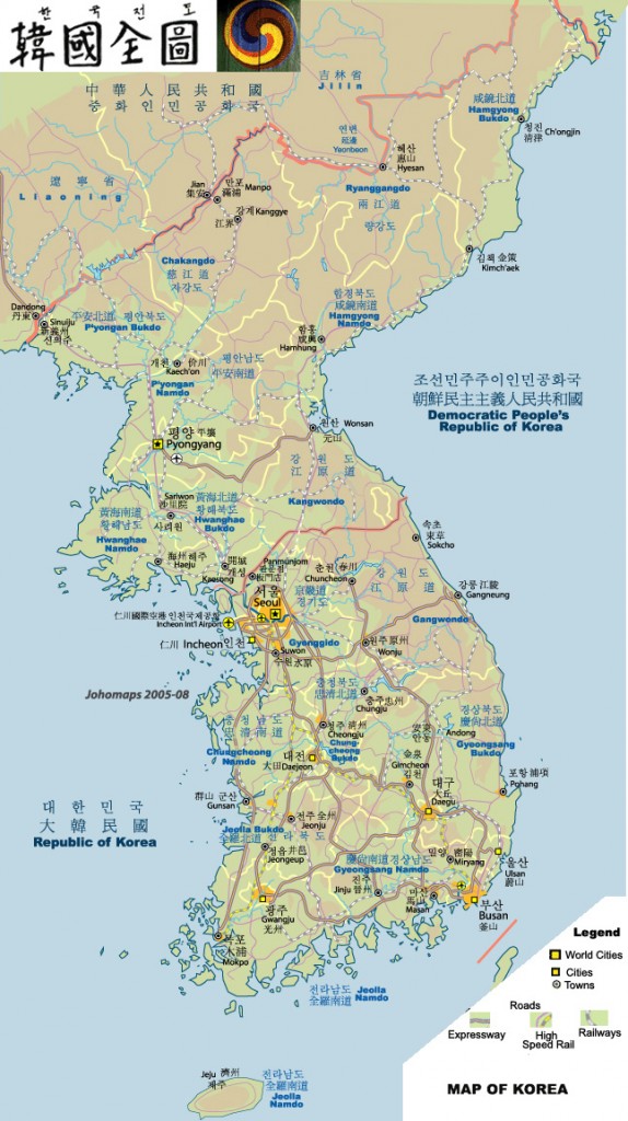 Korea Maps | Korea Expat BLog